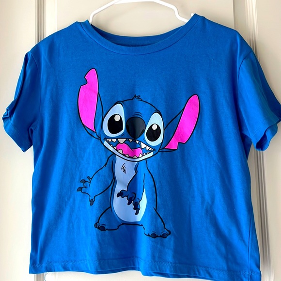 Disney | Tops | Stitch Crop Top | Poshmark
